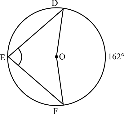Find the measure of angle E. | Homework.Study.com