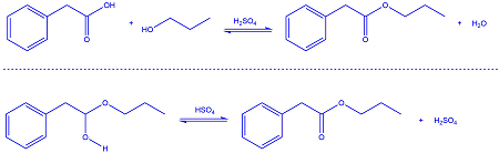 Complete the reaction mechanism of the Fischer Esterification below by ...