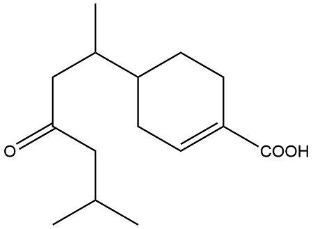 Mark the chiral center in the molecule with an asterisk. How many ...