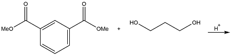 Draw a structure of the polymer formed in the following reaction ...