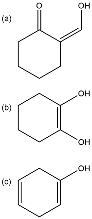 Draw a structural formula for the keto form of each enol. | Homework ...