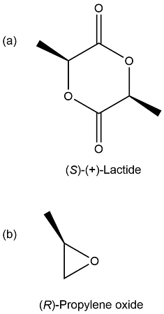 Provide the structural formula of the polymer that forms when each of ...