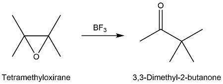 Propose a mechanism to account for this rearrangement. | Homework.Study.com