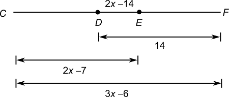 Find the length of DE. | Homework.Study.com