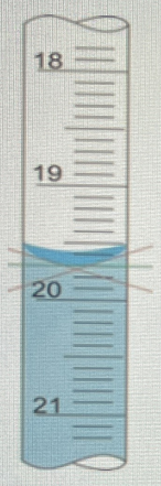 What quantity does the distance between the smallest marks represent on ...