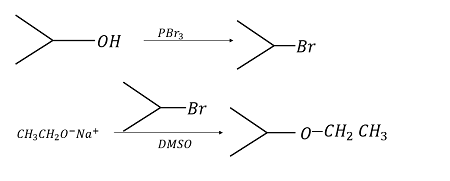 Draw two steps to convert (CH3)2CHOH to each of the following compounds ...