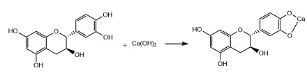 A Catechin can undergo acid/base chemistry. Draw the structure of ...