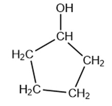 For Cyclopentanol find the number of CH peaks in it. | Homework.Study.com