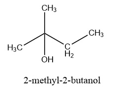 For 2-Methyl-2-butanol find the number of CH_3 peaks in it. | Homework ...