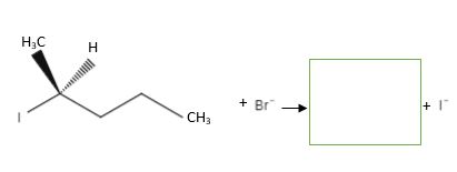 Below is the SN1 reaction of (S)-4-iodopentane and bromide (Br-). On ...