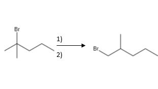 In each reaction box, place the best reagent and conditions from the ...