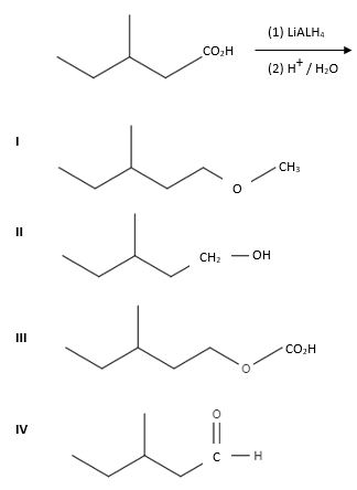 a) What is the organic product? Show work. b) Which compound has the ...