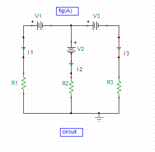 (1)Please derive the equations for currents I1, I2 and I3 in terms of ...