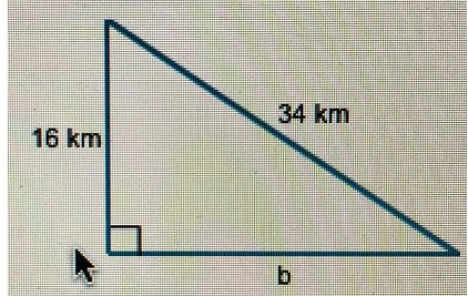 Use the Pythagorean Theorem to determine the length of the unknown side ...