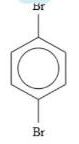 The condensed chemical structure of para-dibromobenzene is as follows ...