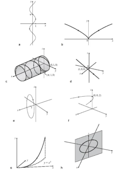 Match the graph with the correct equation. Match each given vector ...