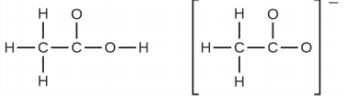 In terms of the bonds present, explain why acetic acid, CH_3CO_2H ...