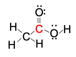 Identify at least three bonds within the acetone molecule and their ...