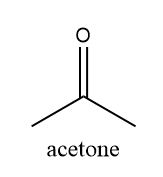 Draw the following containing 3 carbon atoms: ketone. | Homework.Study.com