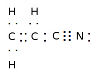 Acrylonitrile Lewis Structure