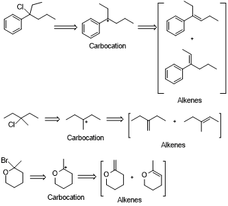 1. Draw the detailed mechanism for the reaction of each of the ...