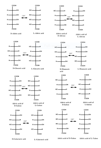 Which of the eight D aldohexoses give the same aldaric acids as their L ...
