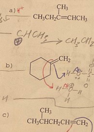 Alkenes can be converted into alcohols by acid-catalyzed addition of ...