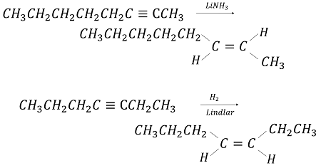 Using any alkyne needed, how would you prepare the following alkenes ...