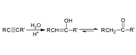 What alkyne would you start with to prepare the depicted ketone by ...