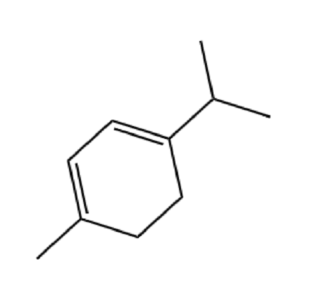 \alpha-Terpinene, C_{10}H_{16}, is a pleasant-smelling hydrocarbon that ...