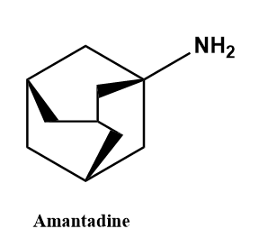 Amantadine is an antiviral agent that is active against influenza type ...
