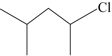Draw the structure corresponding to (R)-2-chloro-4-methylpentane ...