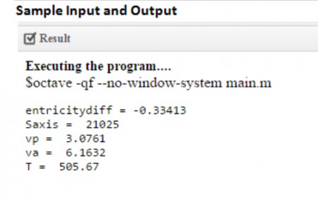 A satellite is in an orbit around Earth with a perigee radius of 7000 ...