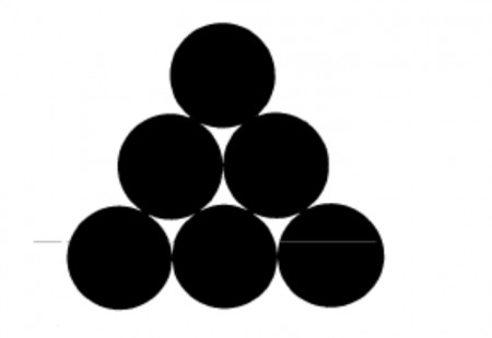 The atomic arrangement on the {111} plane for a Fcc crystal is shown ...