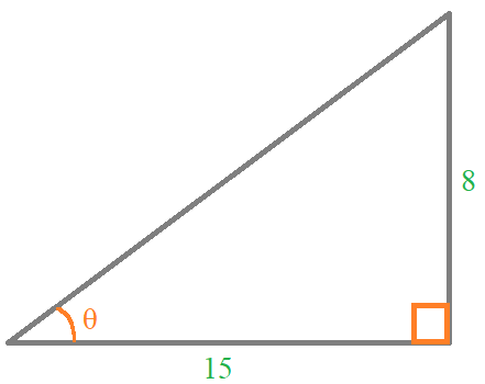 In the given triangle, what will be the exact value of sin(\dfrac ...
