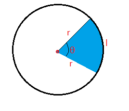 Determine the arc length and the area of the sector cut off by a 30 ...