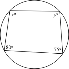Find the value of x and y. | Homework.Study.com