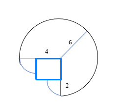 A goat is tied at the corner of a small building with a square base. If ...