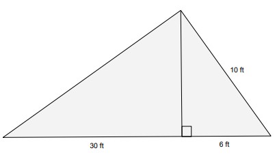 What is the length of the missing side of the triangle? | Homework ...