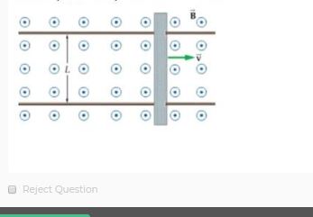 The figure below shows a zero-resistance bar sliding to the right on ...