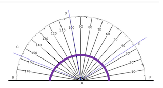 Find the measure of angle CAB. | Homework.Study.com