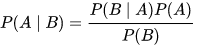 What must be known before applying Bayes' theorem? | Homework.Study.com