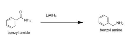 What amide(s) will form of the following amine on treatment with LiAlH4 ...