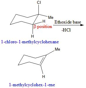What product(s) are expected in the ethoxide-promoted beta-elimination ...