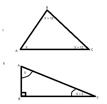 Calculate and state the missing angles. | Homework.Study.com