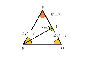 The bisector of one of the equal angles of an isosceles triangle forms ...