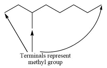 What are two ways in which the structure of an alkane molecule may be ...