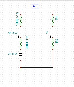 The figure below shows a circuit diagram. (R_1 = 1590 ohm , R_2 = 460 ...