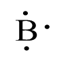 Draw the Lewis Structure for the following element: B. | Homework.Study.com