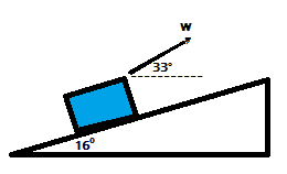 Suppose that a box is being towed up in an inclined plane as shown in ...